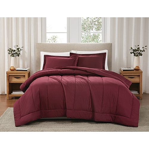 Click here for Brooklyn Loom Cotton Percale Midweight Comforter S... prices