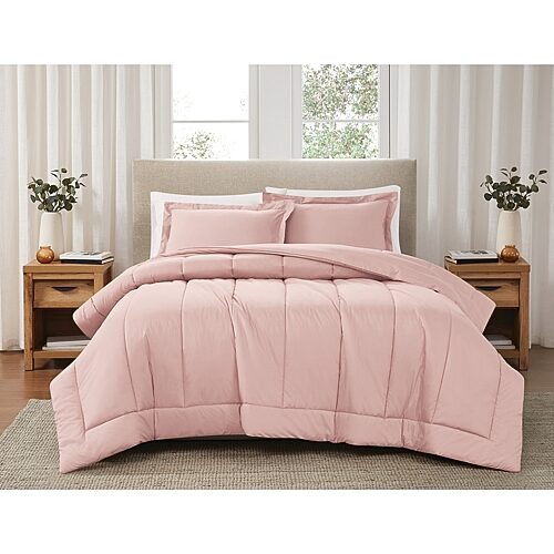Click here for Brooklyn Loom Solid Cotton Percale 3pc. Comforter... prices