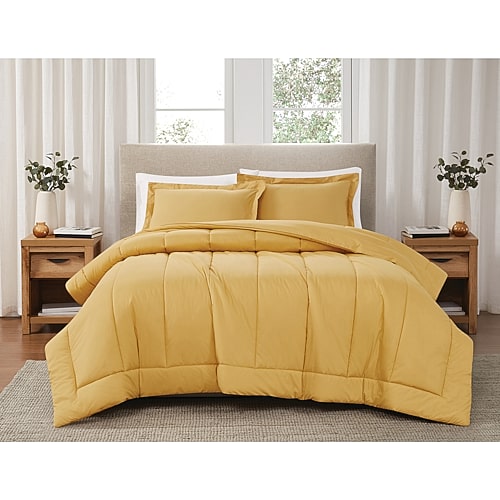 Click here for Brooklyn Loom Cotton Percale Midweight Comforter S... prices