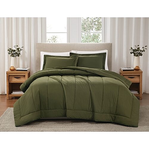Click here for Brooklyn Loom Cotton Percale Midweight Comforter S... prices