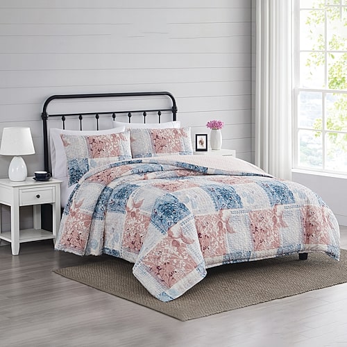 Click here for Cannon Textured Lotte 3-pc. Duvet Cover Set  One S... prices