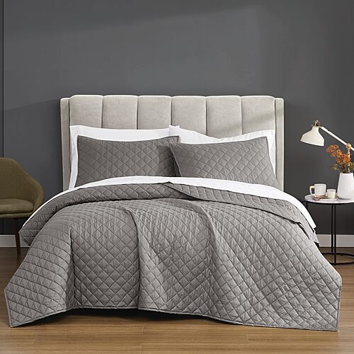 Click here for Cannon Solid Percale 3pc. Quilt Set prices