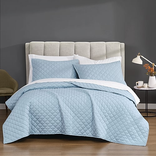 Click here for Cannon Solid Percale 3pc. Quilt Set prices