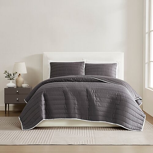 Click here for Christian Siriano NY(R) Cotton Sateen 3pc. Quilt S... prices