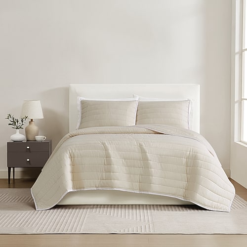 Click here for Christian Siriano NY(R) Cotton Sateen 3pc. Quilt S... prices