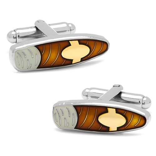 Click here for Cigar Cufflinks  One Size  Brown prices