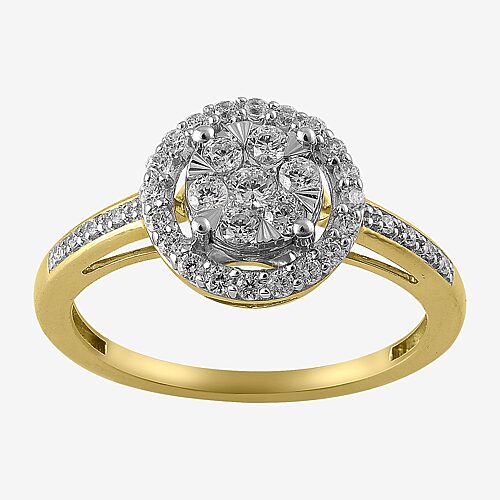 Click here for Womens 1/2 CT. T.W. Natural White Diamond 14K Gold... prices