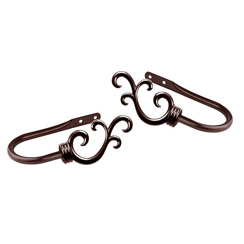 Click here for Rod Desyne Swan 2-pc. Curtain Holdback  One Size... prices