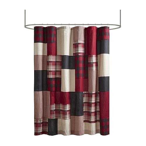 Click here for Woolrich Sunset Cotton Shower Curtain  One Size  R... prices