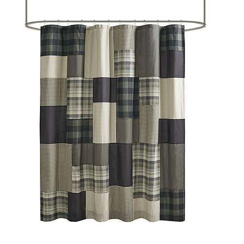 Click here for Woolrich Winter Hills Cotton Shower Curtain  One S... prices