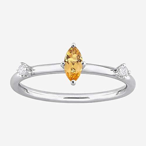 Click here for Womens Genuine Yellow Citrine Sterling Silver Marq... prices