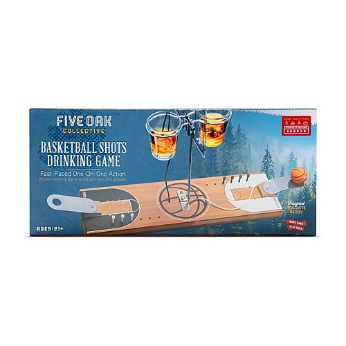 Click here for Five Oak Basketball Shots Drinking Game  One Size... prices