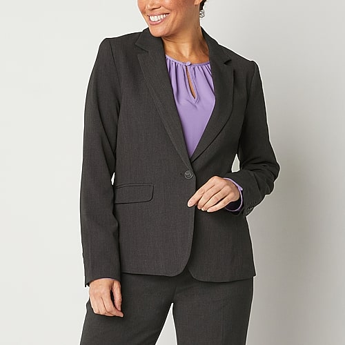 Click here for Liz Claiborne Kate Womens Classic Fit Blazer  8  G... prices