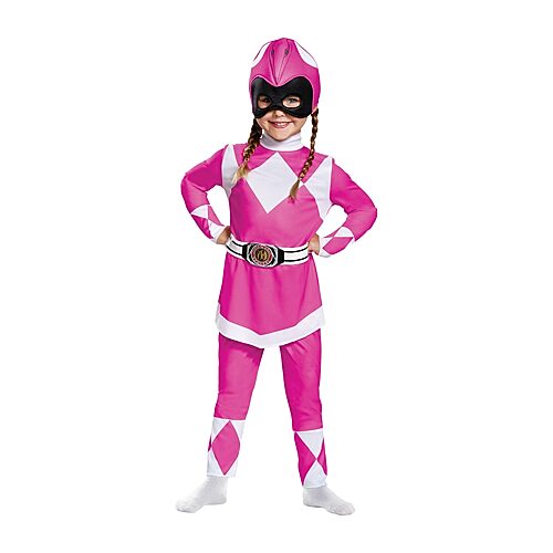 Click here for Girls Mighty Morphin Pink Classic Power Rangers Co... prices