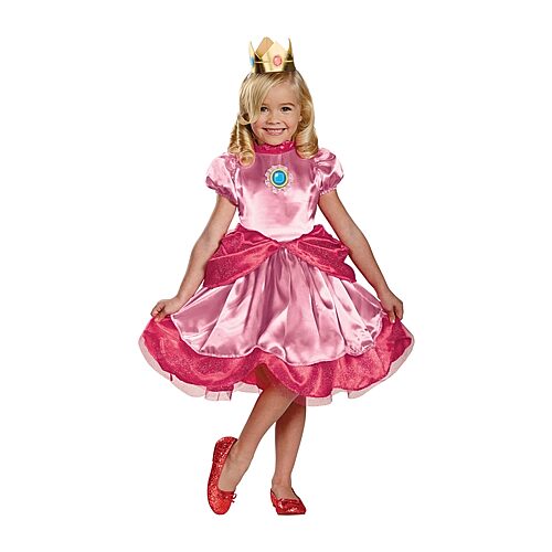 Click here for Toddler Girls Deluxe Princess Peach Super Mario Co... prices