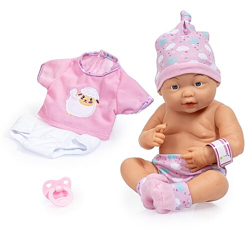 Click here for Bayer Design New Born Baby Doll 3-pc. Toy Playset... prices