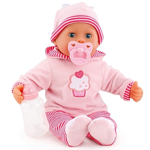 Click here for Bayer Design Pink Cupcake 24 Sounds 15 Inch Doll 3... prices