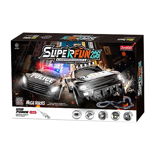 Click here for Joysway Superfun Power Slot Car Racing Set - Layou... prices