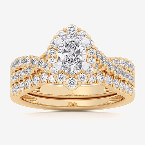 Click here for (G-H / Si1-Si2) Womens 1 1/3 CT. T.W. Lab Grown Wh... prices