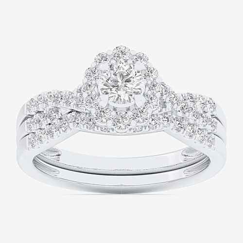 Click here for (G-H / Si1-Si2) Womens 7/8 CT. T.W. Lab Grown Whit... prices