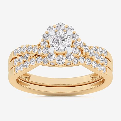 Click here for (G-H / Si1-Si2) Womens 7/8 CT. T.W. Lab Grown Whit... prices