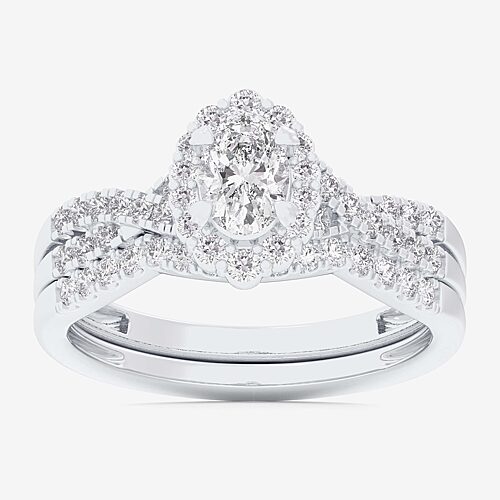 Click here for (G-H / Si1-Si2) Womens 7/8 CT. T.W. Lab Grown Whit... prices