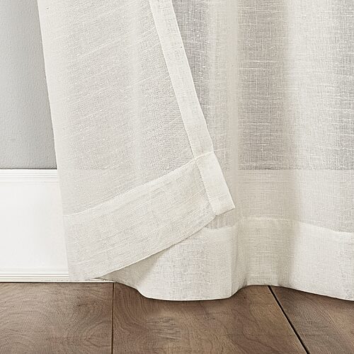 Click here for Archaeo Vail Grommet Top Sheer Single Curtain Pane... prices