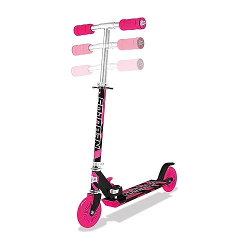Click here for Ozbozz Nebulus Two Wheel Kids Scooter: Pink & Blac... prices