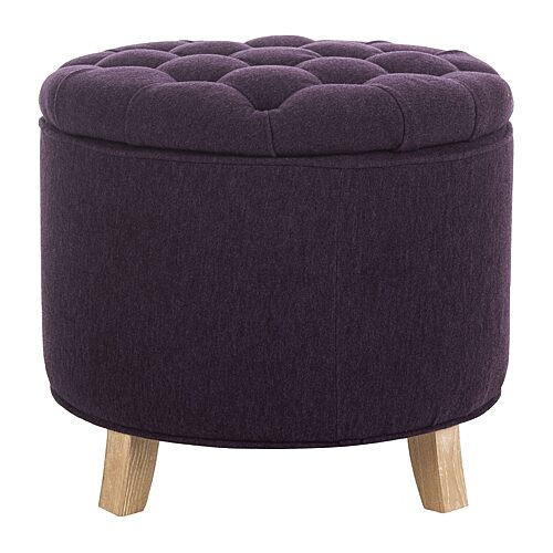 Click here for Amelia Storage Ottoman  One Size  Purple prices