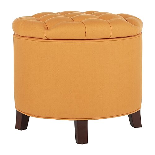 Click here for Amelia Storage Ottoman  One Size  Orange prices