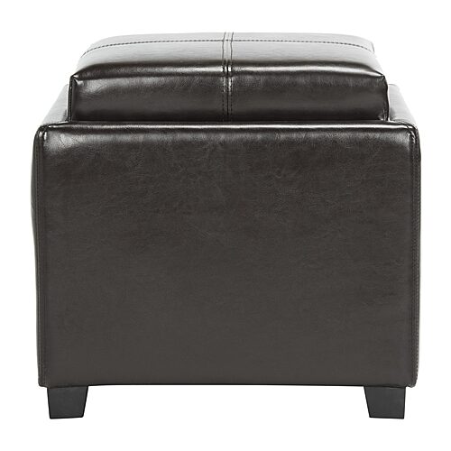 Click here for Harrison Tray Storage Ottoman  One Size  Brown prices