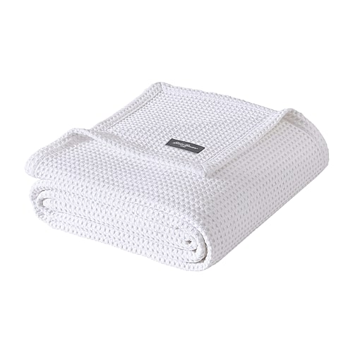 Click here for Eddie Bauer Solid Waffle 100 Cotton Blanket prices