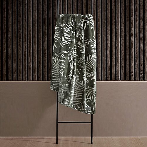 Click here for Eddie Bauer Fern Garden Plush fleece Blanket  One... prices
