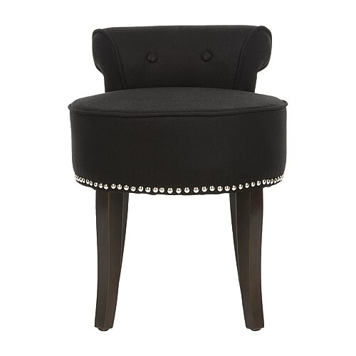 Click here for Georgia Vanity Stool  One Size  Black prices