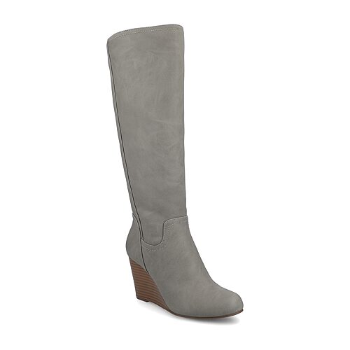 Click here for Journee Collection Womens Langly Wedge Heel Dress... prices