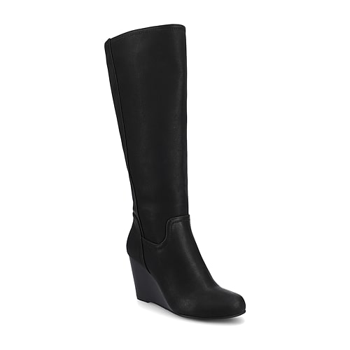 Click here for Journee Collection Womens Langly Knee High Wedge B... prices