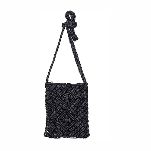 Click here for Karla Hanson Boho Macrame I Crossbody Bag  One Siz... prices