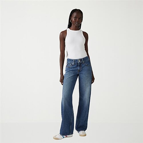Click here for Levis Womens Super-Low Double-Button Relaxed-Fit D... prices