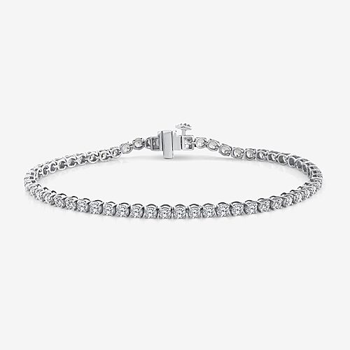 Click here for (F Si2) Womens 3 1/2 CT. T.W Lab Grown White Diamo... prices