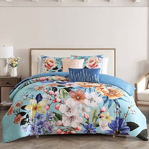 Click here for Bebejan Turquoise Reverie 5-pc. Reversible Comfort... prices