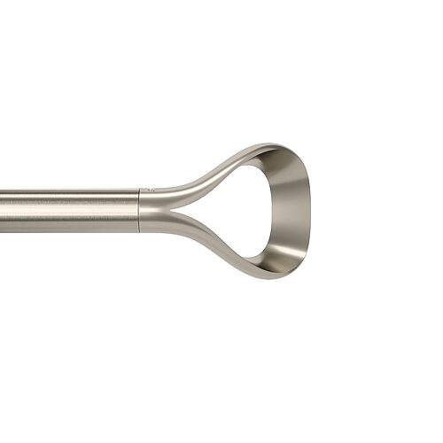Click here for Umbra Loop 1 IN Curtain Rod  One Size  Silver prices