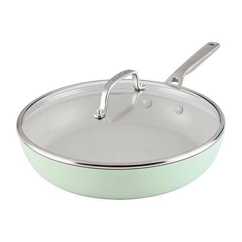Click here for KitchenAid Hard Anodized 12.25 Covered Frying Pan... prices