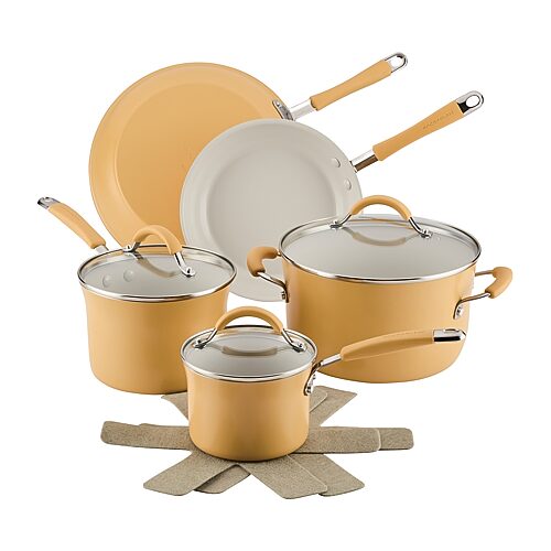 Click here for Rachael Ray 10-pc. Cookware Set  One Size  Yellow prices