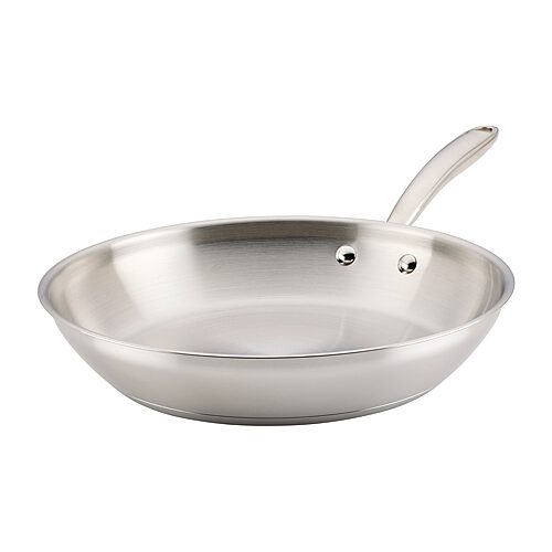 Click here for Rachael Ray Stainless Steel 12.5 Skillet  One Size... prices