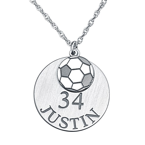 Click here for Personalized Unisex Adult Soccer Ball Double-Charm... prices
