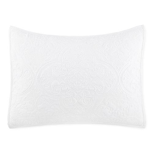 Click here for Home Expressions Harper Pillow Sham  One Size  Whi... prices