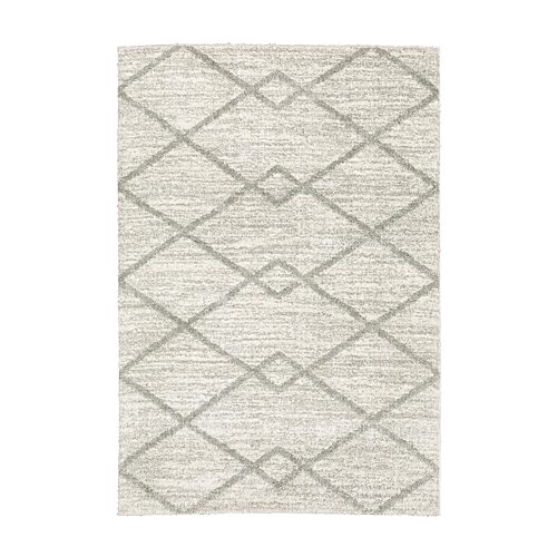 Covington Home Vienna Geometric Diamonds Indoor Rectangular Area Rug  One Size  Gray