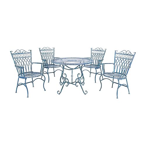 Click here for Thessaly 5 Piece Set - Antique blue prices