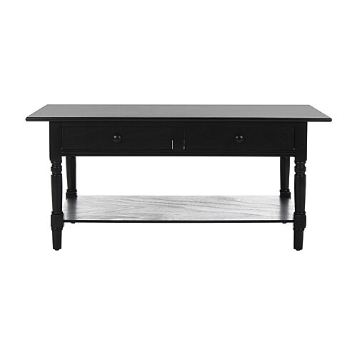 Click here for Boris 2-Drawer Coffee Table  One Size  Black prices