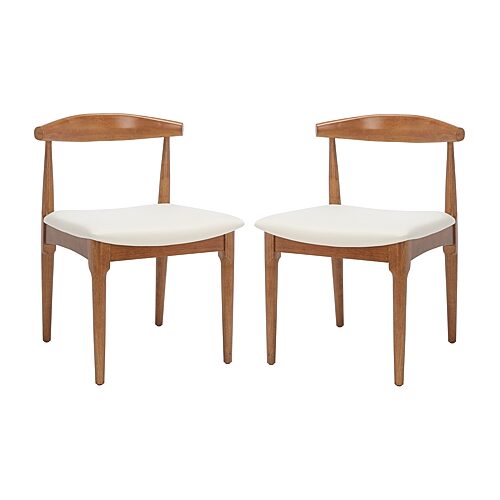 Click here for Lionel Retro Dining Chair - Set of 2  One Size  Br... prices